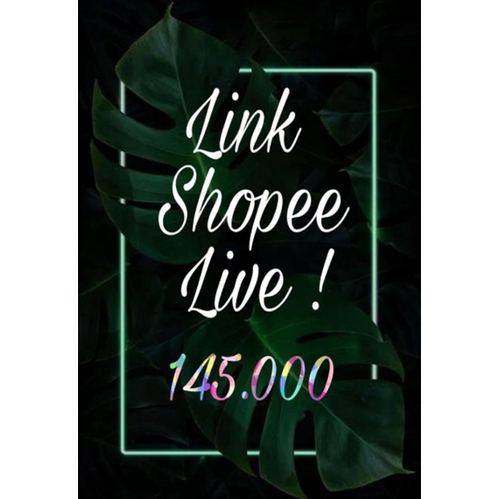 Jual BON LIVE STREAMING SHOPEE 145.000 | Shopee Indonesia