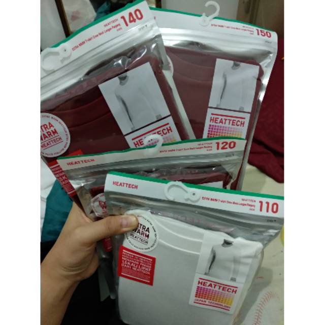 Jual Original uniqlo heattech extra warm for kids/heattech extra warm ...