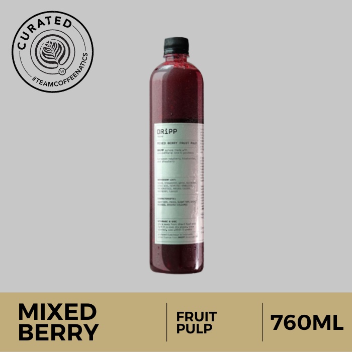 Jual DRiPP Mixed Berry Fruit Pulp - Sirup Minuman Bulir atau Daging ...