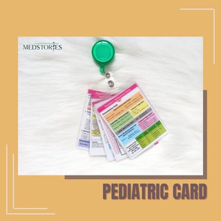 Jual PEDIATRIC REFERENCE CARD | FREE ID CARD & PULPEN | Shopee Indonesia