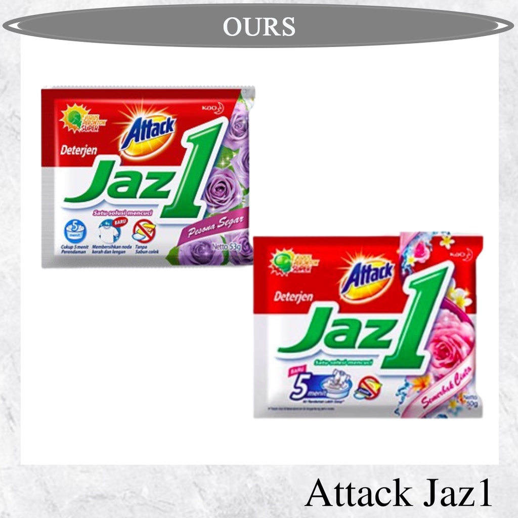 Jual Attack Jaz1 SACHET OURSHOPNOW | Shopee Indonesia