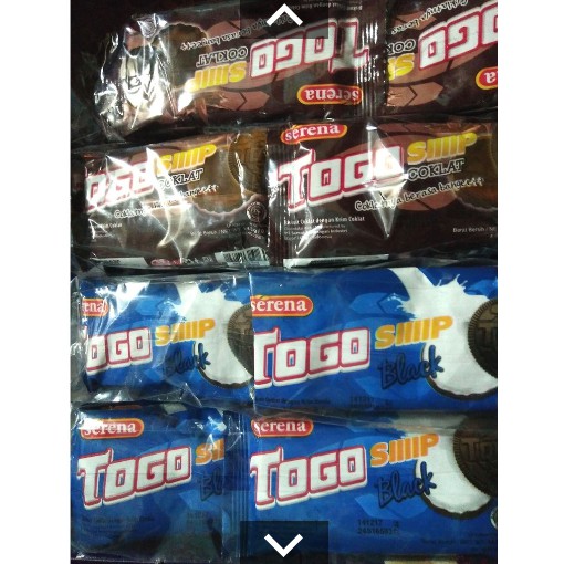 Jual Serena Biskuit Togo Siip Belgian Coklat 22 gr x 10 Bks | Shopee ...
