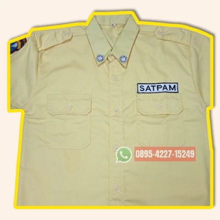 Jual Seragam PDH Cream Satpam Security, Seragam Security PDH Cream ...