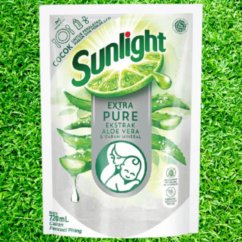 Jual Sunlight Extra Pure Pouch 720Ml | Shopee Indonesia