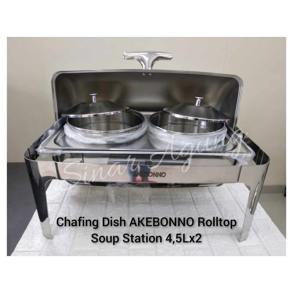 Jual Pemanas/ rolltop segi AKEBONNO soup station | Shopee Indonesia