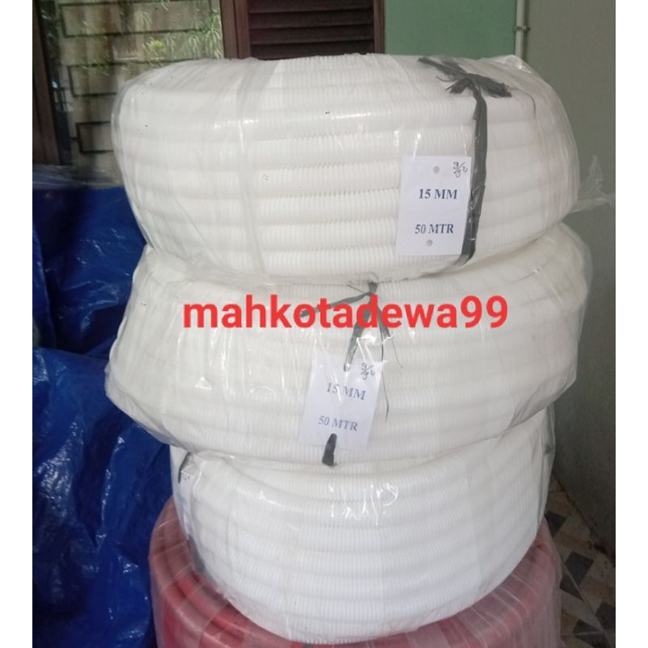 Jual selang flexibel / selang flexible / selang pembuangan AC 5/8 (roll ...