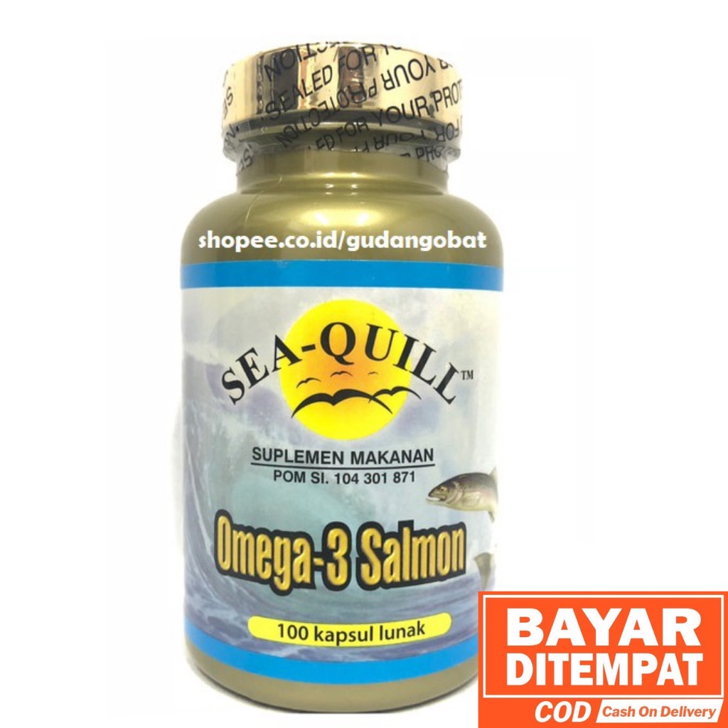 Jual SEA-QUILL OMEGA 3 SALMON 100'S | SEA QUILL OMEGA 3 , SEAQUILL ...