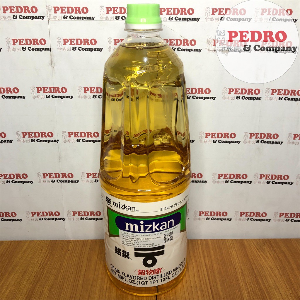 Jual Mizkan cuka fermentasi grain distilled vinegar / mirin sushi rice 1.8L | Shopee Indonesia