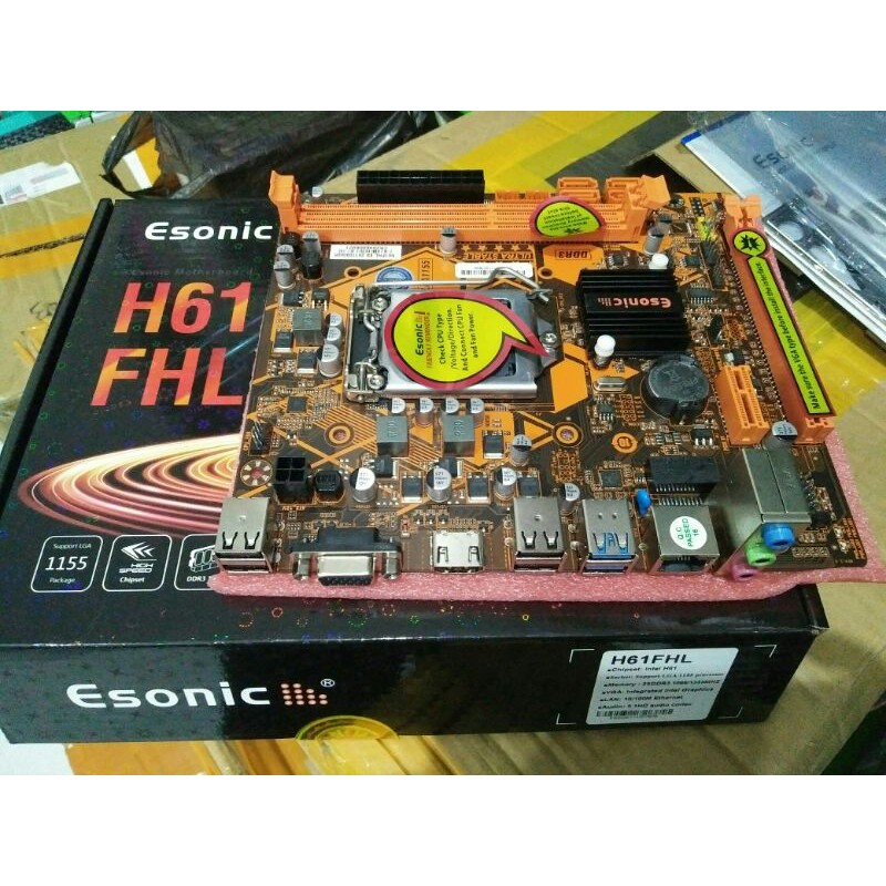 Motherboard Esonic H61 LGA 1155 DDR3 | Shopee Indonesia