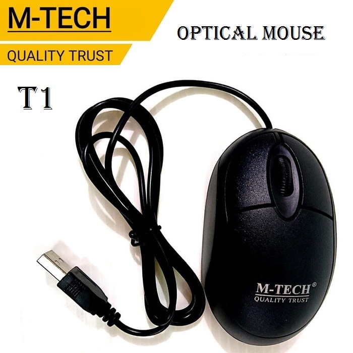 Jual M-Tech T1 USB Optical Mouse | Shopee Indonesia