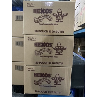 Jual Permen Hexos Mr Sarmento Kemasan Pouch 1 Kardus isi 20 Bungkus ...
