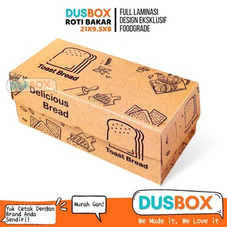 Jual Box Roti Bakar / Dus Roti Bakar Bandung / Box kemasan Roti Bakar ...