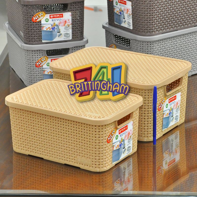 Jual Lion Star Revo Storage Box 7L/ Keranjang Box Kotak Penyimpanan ...