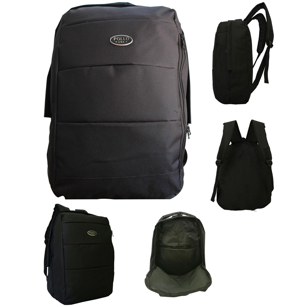 Jual Tas Ransel Asus Hitam Backpack Pria Wanita Formal Slot Laptop ...