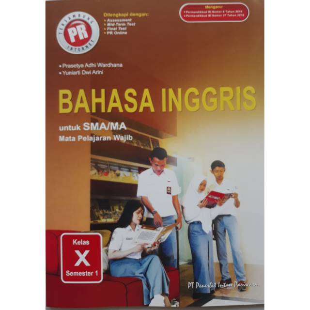 Jual Buku PR bahasa inggris kelas X semester 1 (K13 revisi) Indonesia ...