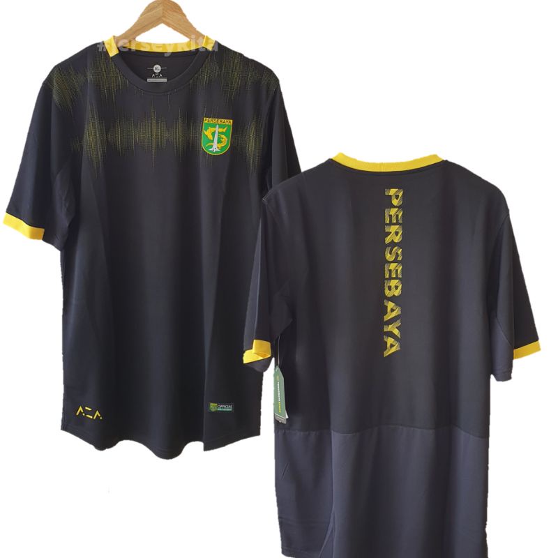Jual Jersey Pre Match Persebaya 2020 Black | Shopee Indonesia