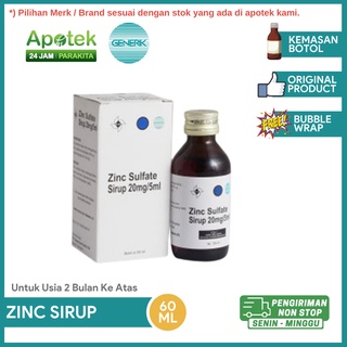 Jual Zinc / Zink / Zink Tablet / Zink Syrup Untuk Diare Anak-Anak Dan Dewasa | Shopee Indonesia