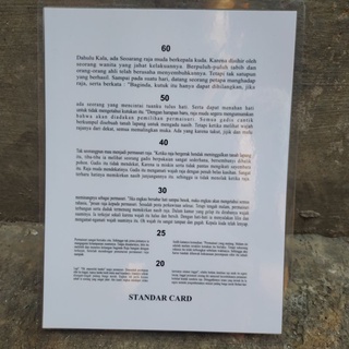 Jual Kartu Jaeger, Reading Card, Jaeger Card (SUDAH DI LAMINATING ...