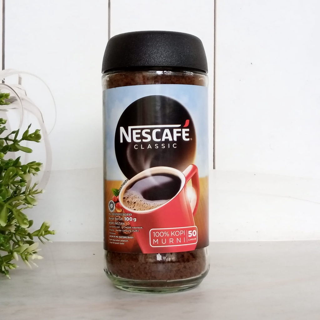 Jual Nescafe Classic Botol 100 gr | Shopee Indonesia