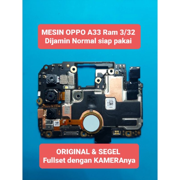 Jual MESIN OPPO A33 Ram 3/32 DIJAMIN NORMAL SIAP PAKAI SUDAH DIRISET ...