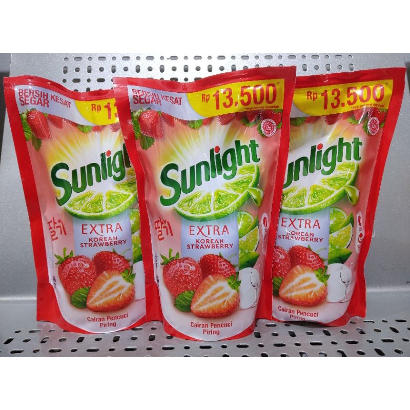 Jual Sunlight korean strawberry 560ml / Sunlight / Sunlight 560ml ...