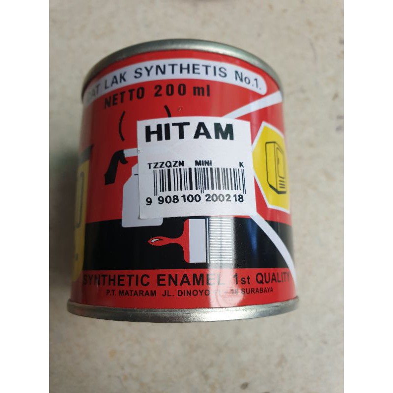 Jual Cat emco hitam 200 ml | Shopee Indonesia