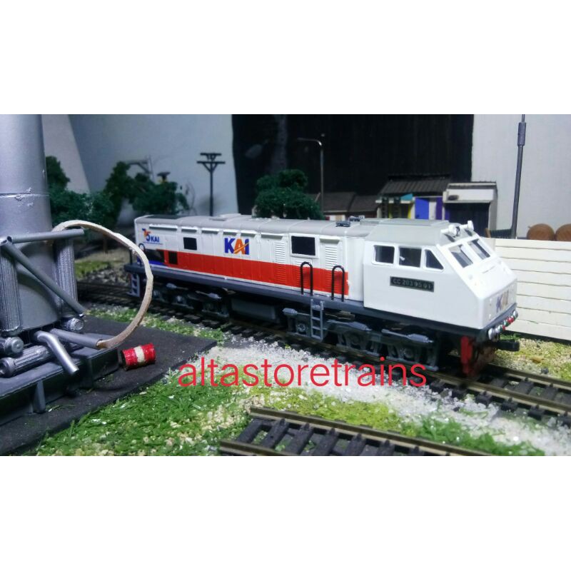 Jual miniatur kereta api cc 203 new Logo | Shopee Indonesia