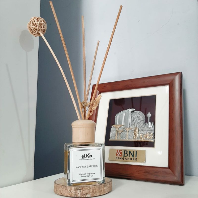 Jual Pengharum Ruangan Reed Diffuser Aromaterapi eLKa 50ml | Shopee ...