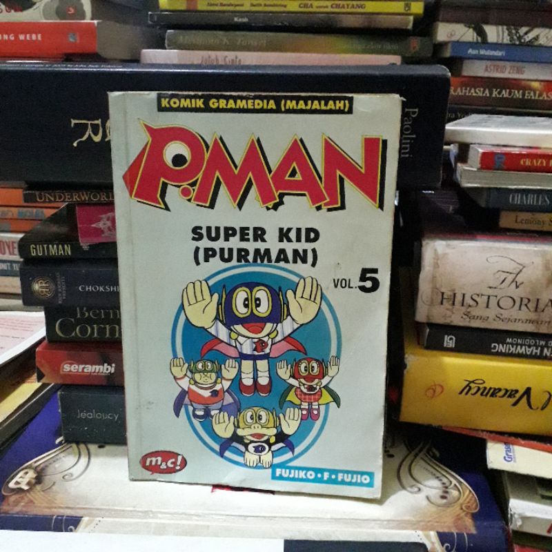 Jual PMAN Super Kid (Purman) - Komik Cabutan (Fujiko F. Fujio) | Shopee ...