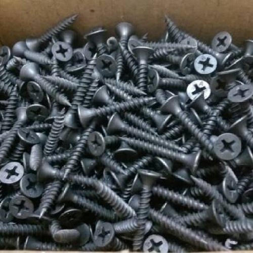 Jual Sekrup/Skrup Gypsum Hitam 4 cm 11/2" x 6 per 100 pcs | Shopee Indonesia