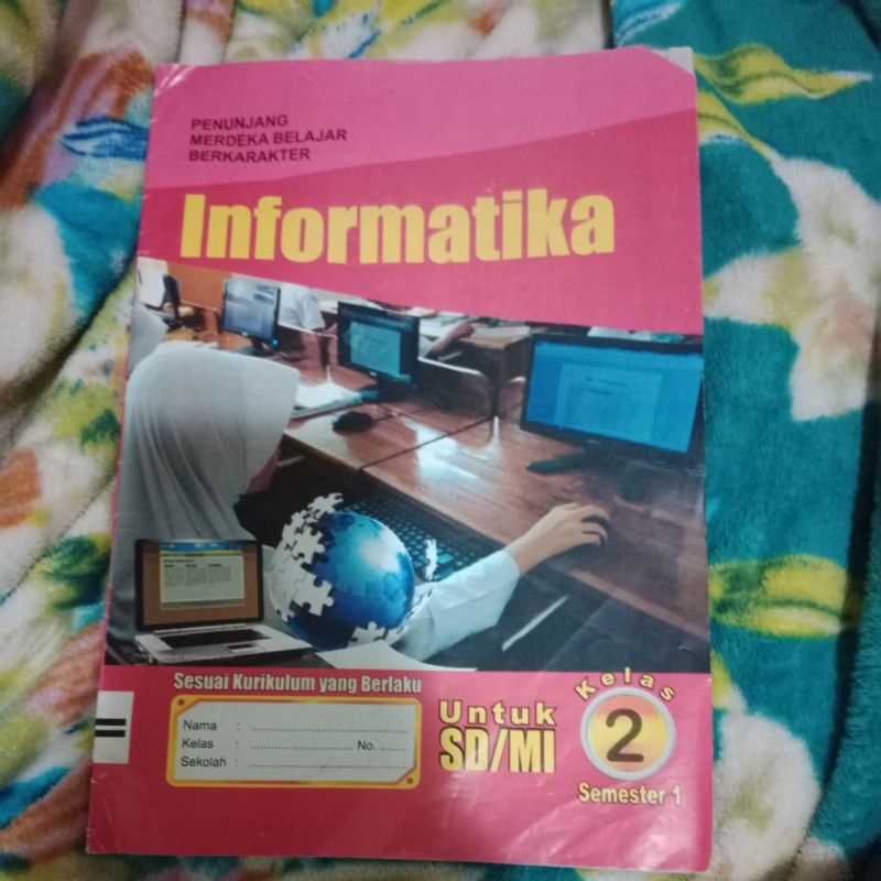 Jual BUKU INFORMATIKA BUKU PELAJARAN COMPUTER UNTUK KELAS 2 SD SEMESTER ...