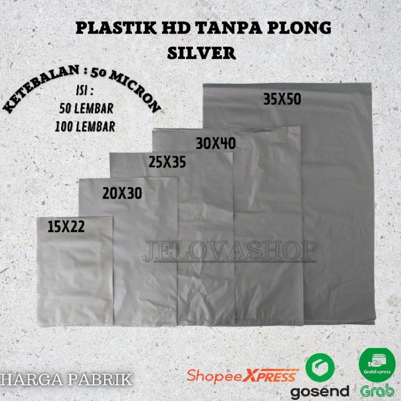 Jual PLASTIK PACKING/PLASTIK HD TEBAL 50MICRON (Full ukuran) | Shopee ...