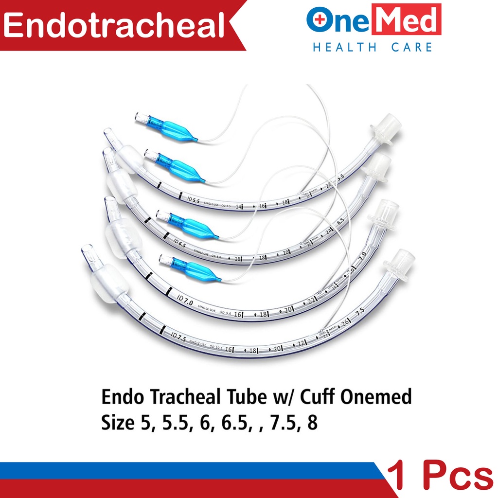 Jual Endotracheal Tube / ETT With Cuff Non Spiral OneMed Steril ...