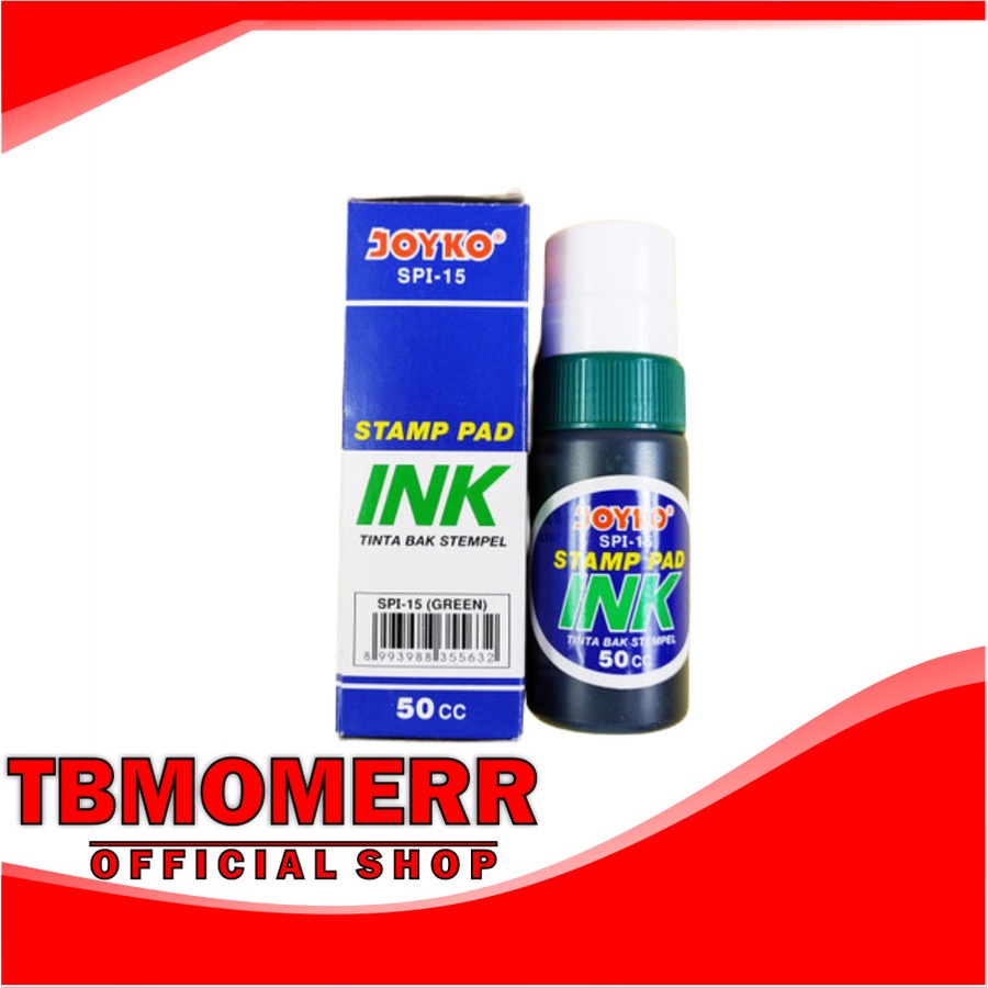 Jual TBMO STAMPAD INK JOYKO HIJAU SPI-15 / TINTA STEMPEL | Shopee Indonesia