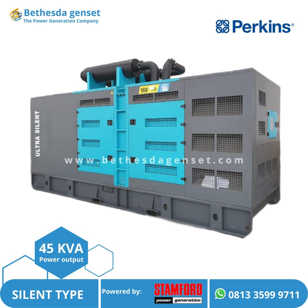Jual Genset 45 Kva Perkins Stamford 3 Phase | Shopee Indonesia