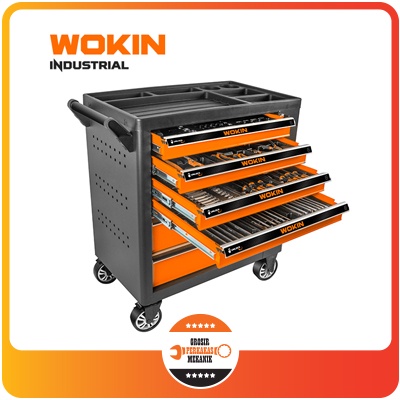Jual Tool Box Set Mechanical Tool Set Trolley Roller Cabinet Drawer ...