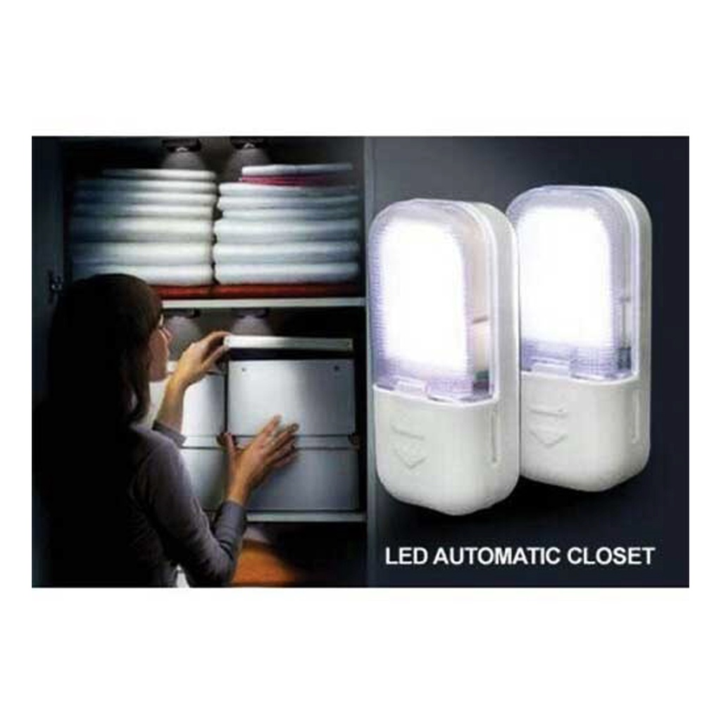 Jual Lampu LED otomatis Nyala Control Dengan Sensor Automatic Closet ...