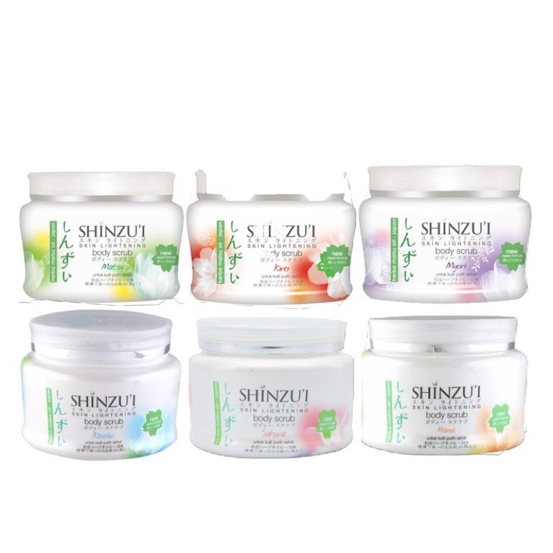 Jual SHINZUI SKIN LIGHTENING BODY SCRUB 120gr/200gr Indonesia|Shopee ...