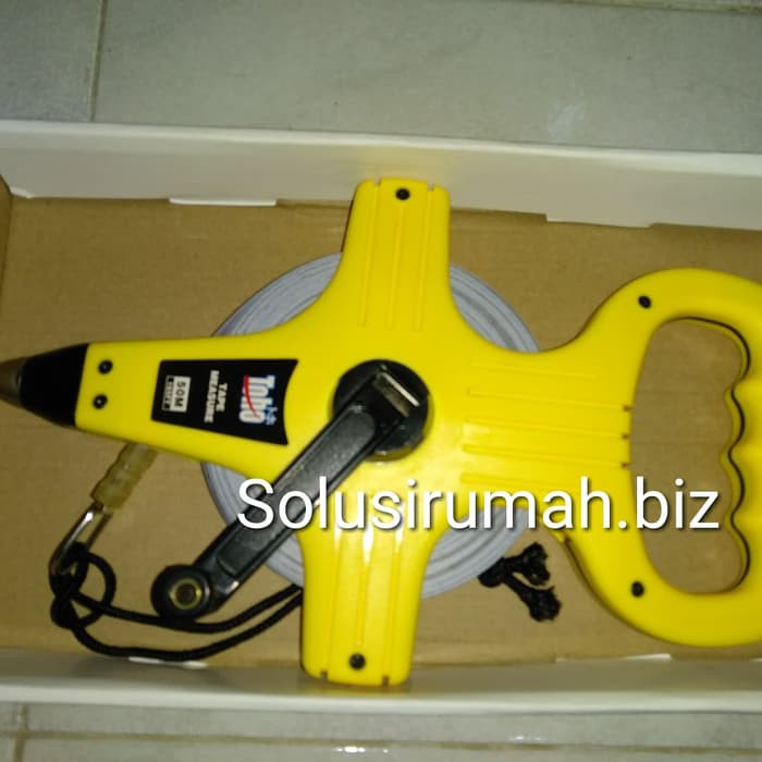 Jual Meteran Rol 50m Plat Japan Rol Meter Super Quality Proyek Besar ...