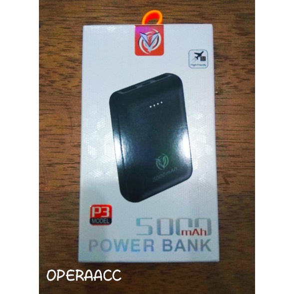 Jual EVO P3 Powerbank Mini Portable Power Bank 5000mAh | Shopee Indonesia