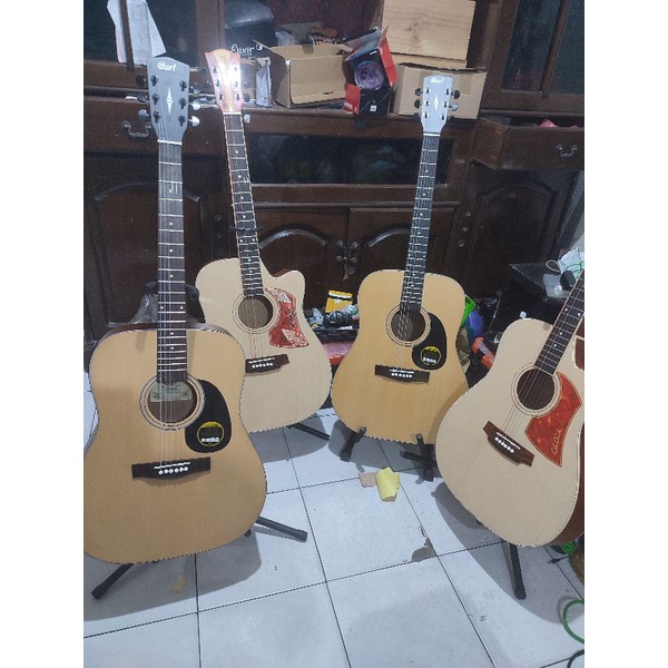 Jual gitar akustik elektrik lc tuner custom model apx | Shopee Indonesia