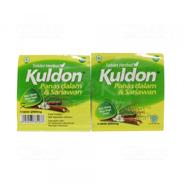 Jual Kuldon Obat Sariawan (1 Strip isi 4 Tablet) | Shopee Indonesia