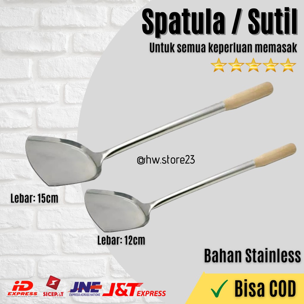 Jual Sutil Nasi Goreng / Spatula Nasi Goreng / Sutil Besi / Sutil ...