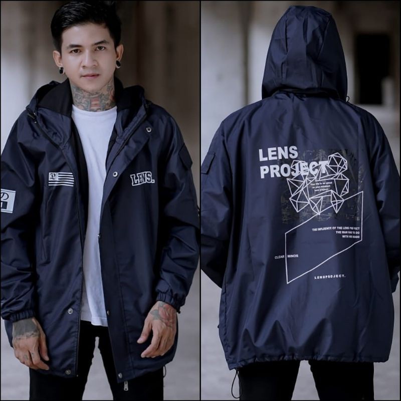 Jual Lens Project Company/Jaket parasut/jaket pria/jaket outdoor/jaket ...
