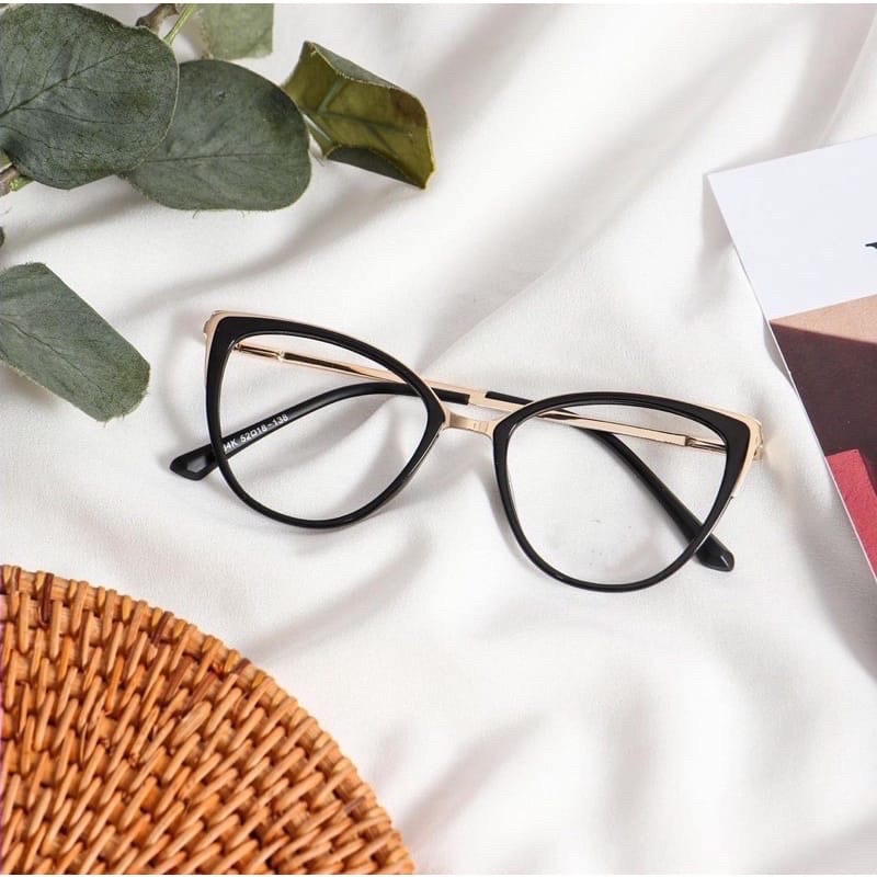 Jual Frame kacamata cat eye Casandra kacamata antiradiasi uv komputer kacamata minus cewek ...