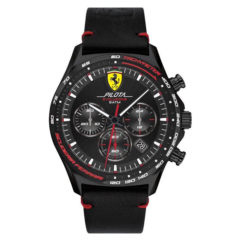 Jual Jam Tangan Pria Ferrari Scuderia Pilota Evoluzione 0830712 ...