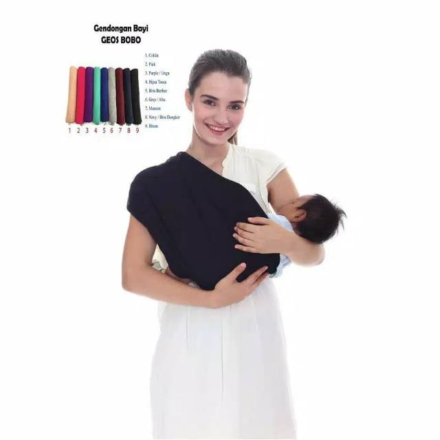 Jual Gendongan Kaos / GEOS BoBo / Gendongan Bayi Premium - Made in ...