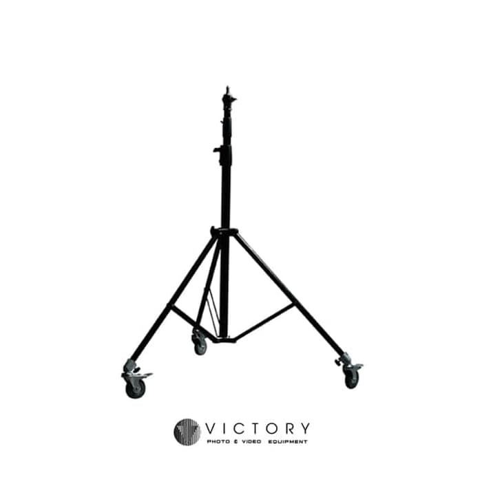 Jual Roda Stand tripod / lubang sedang dan besar D 2 - 2,7cm isi 3 roda ...
