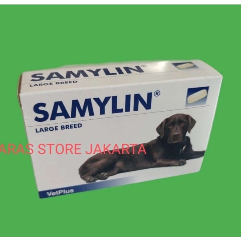 Jual Samylin Large Breed for Dogs VetPlus - Per Box (30 Tab) | Shopee ...