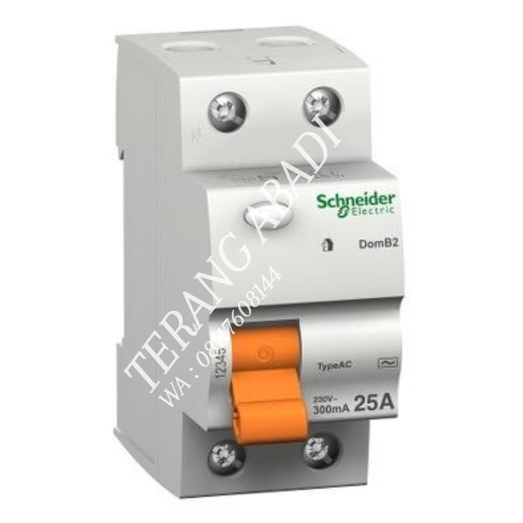Jual ELCB 2P 30mA Domae schneider | Shopee Indonesia